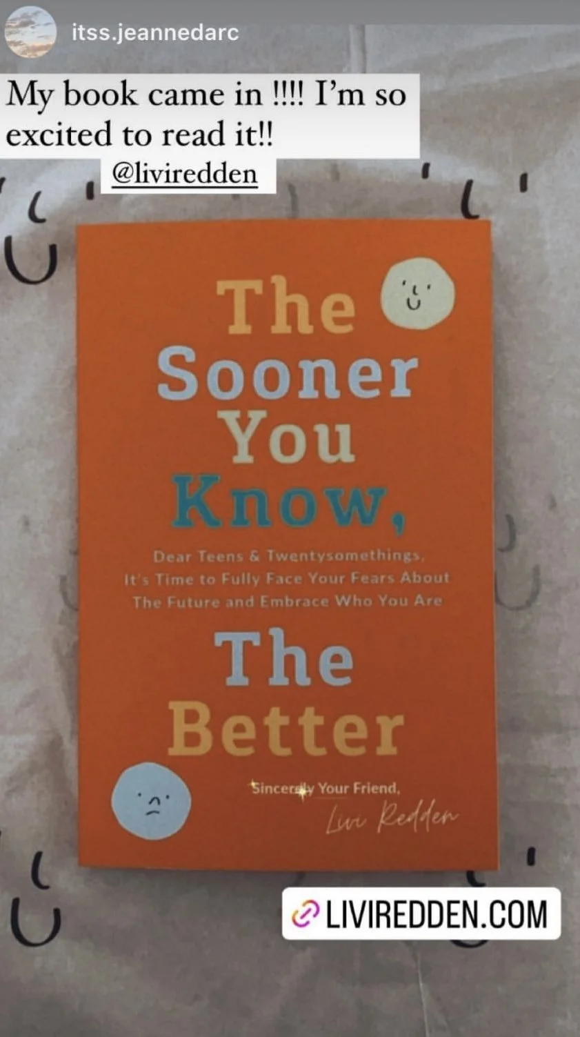 The Sooner You Know, The Better — LIVI REDDEN