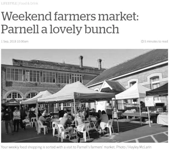 Parnell Farmers' Market — the village square trust