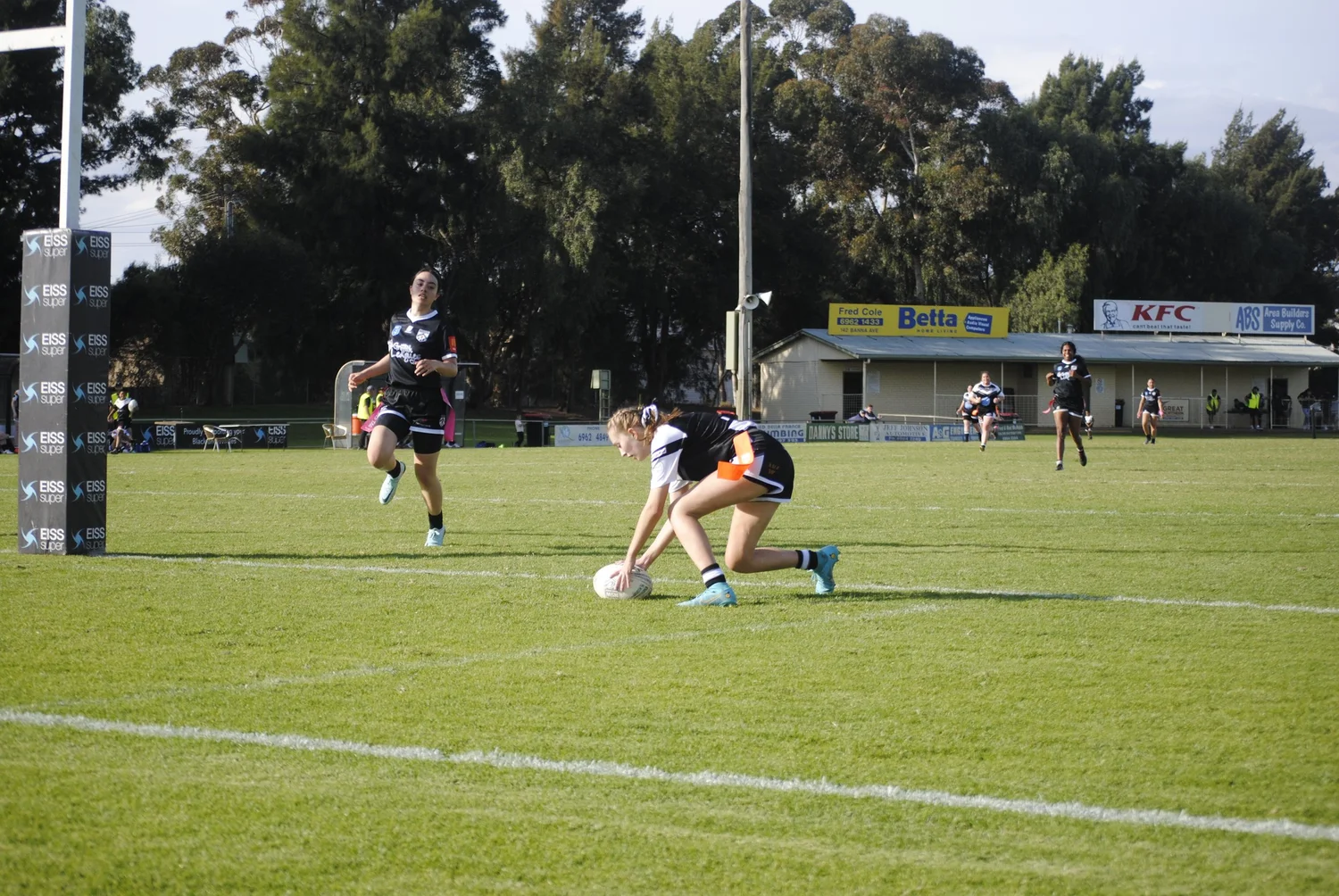 First senior league tag try for Karly Fisher — The Riverine Grazier