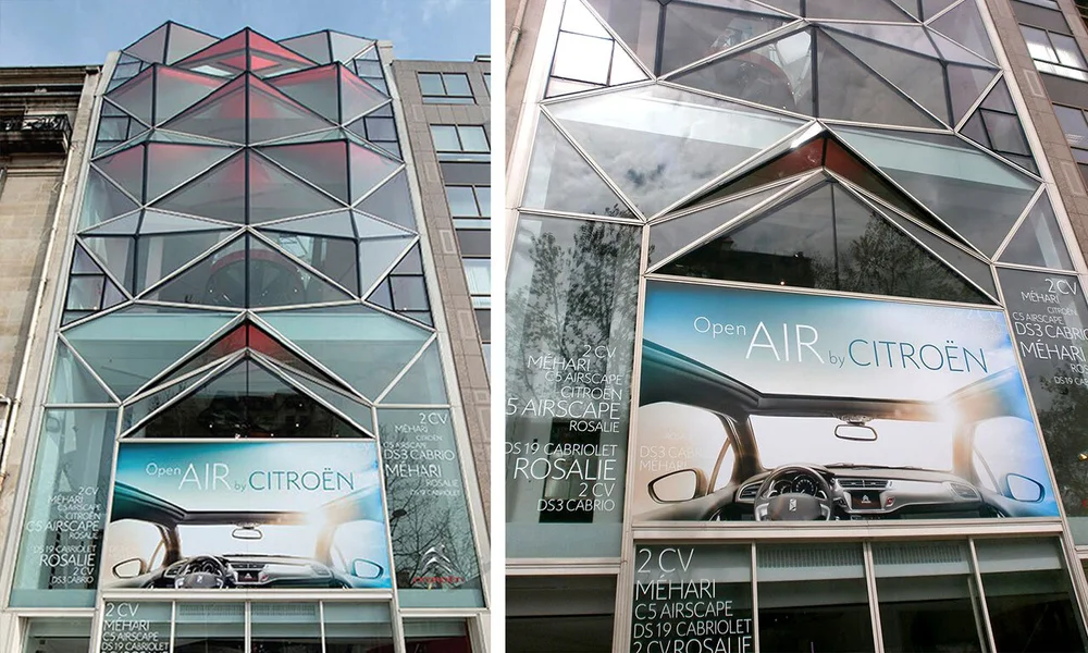 Citroen Retail design, 3D Renders, 2D plans, Furniture design ...