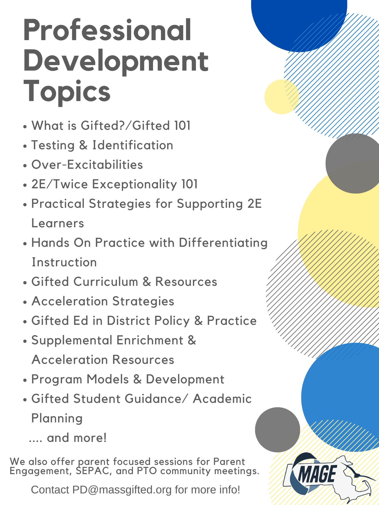 For Educators — Massachusetts Association for Gifted Education