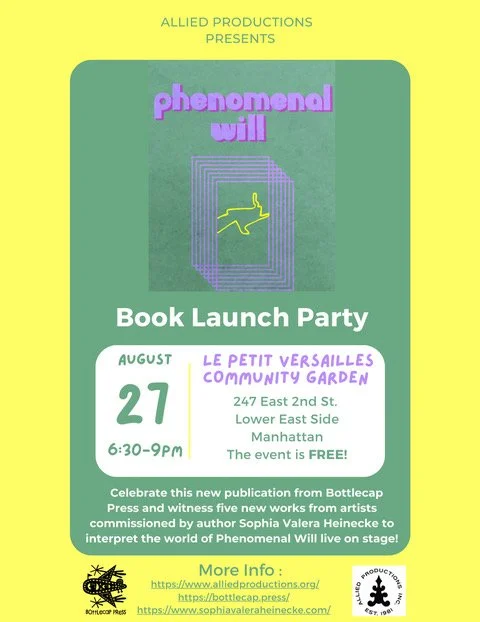 PHENOMENAL WILL - Sophia Valera Heinecke and Friends — Allied ...