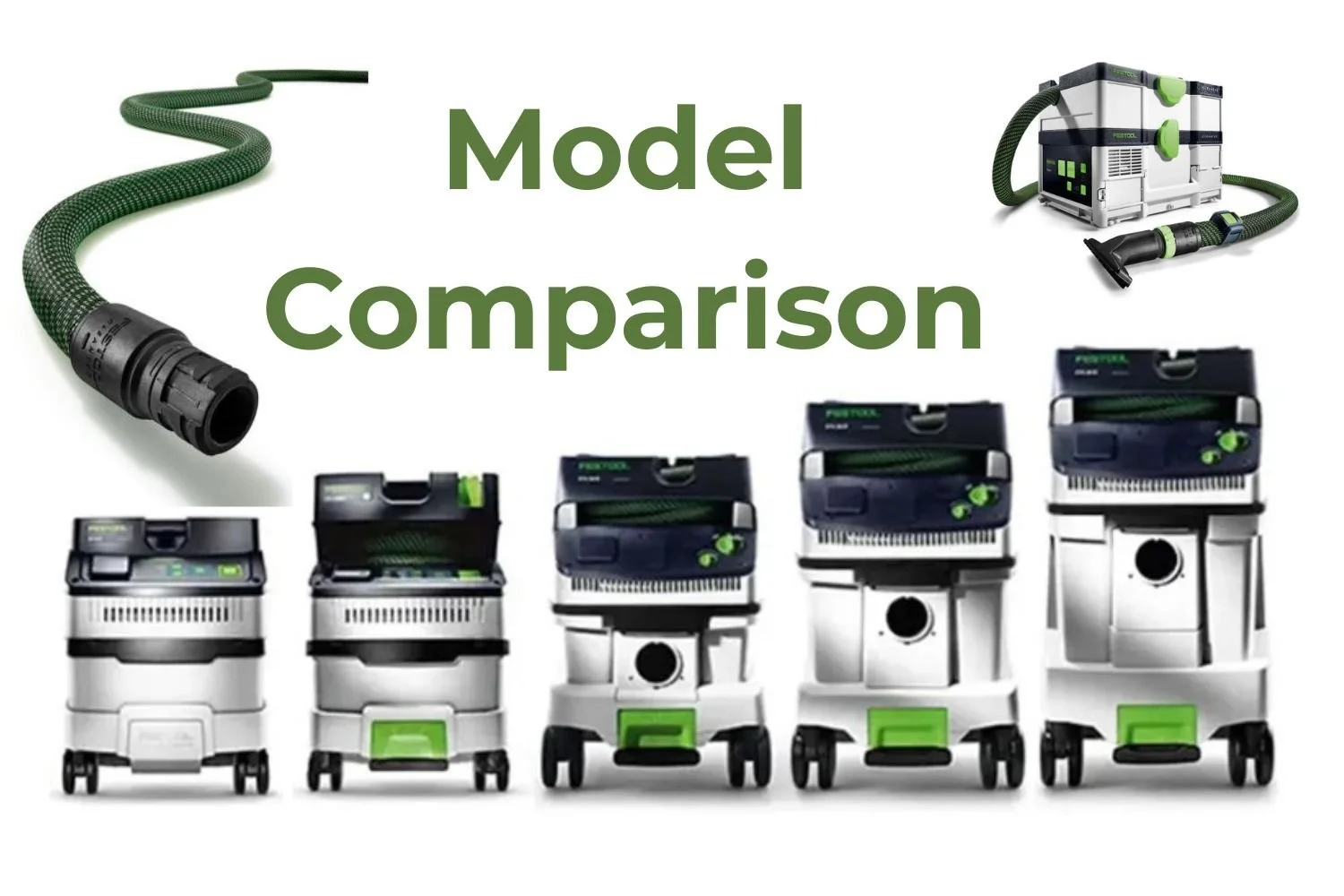 Festool Dust Extractor Comparison (Best for 2025) — Tyler Brown Woodworking
