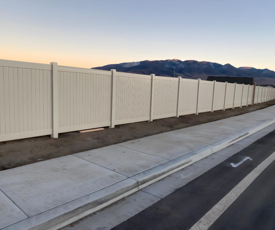 Vinyl Fencing — Nevada Fence
