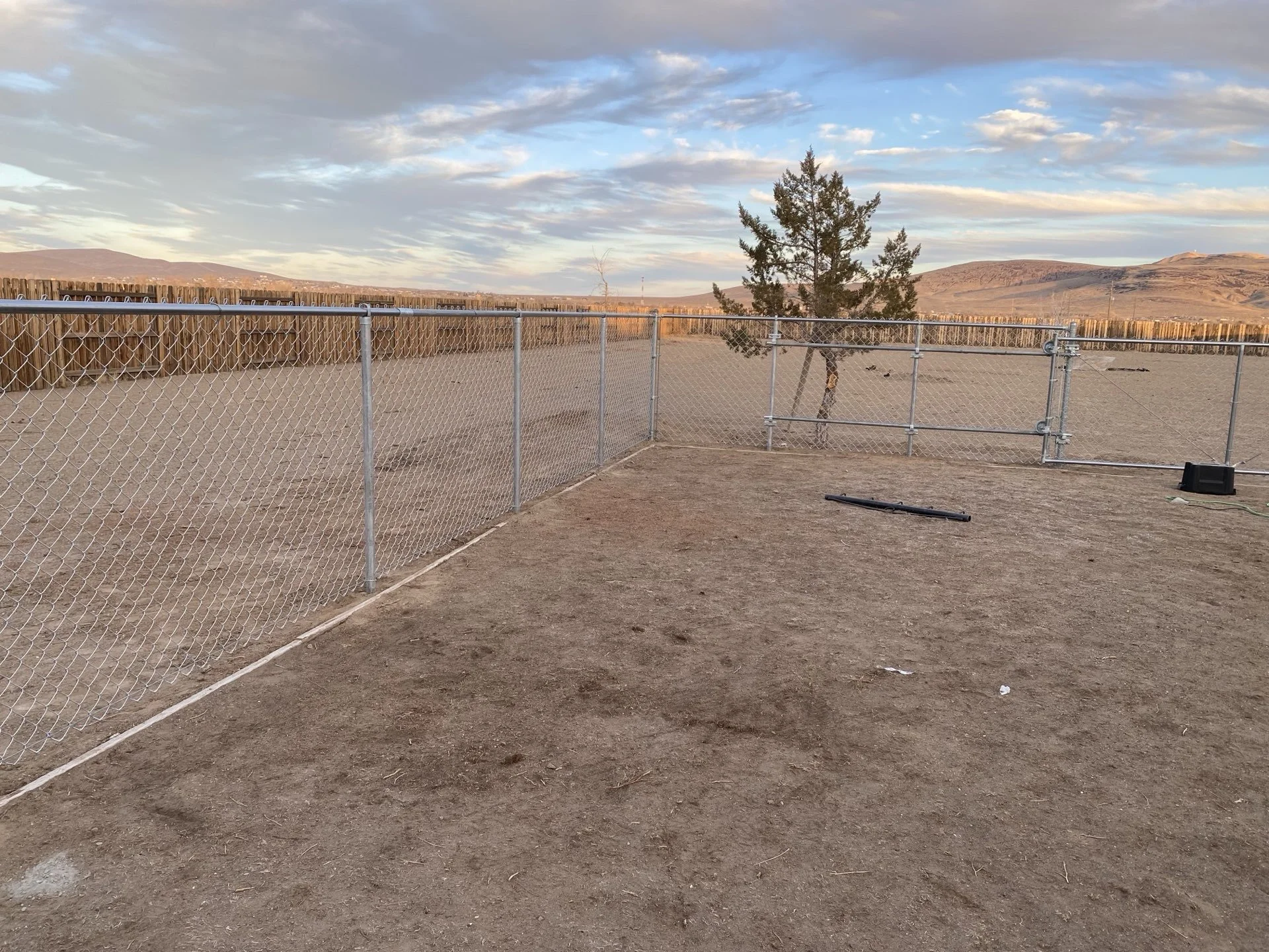 Chain Link - Wrought Iron Fencing — Nevada Fence