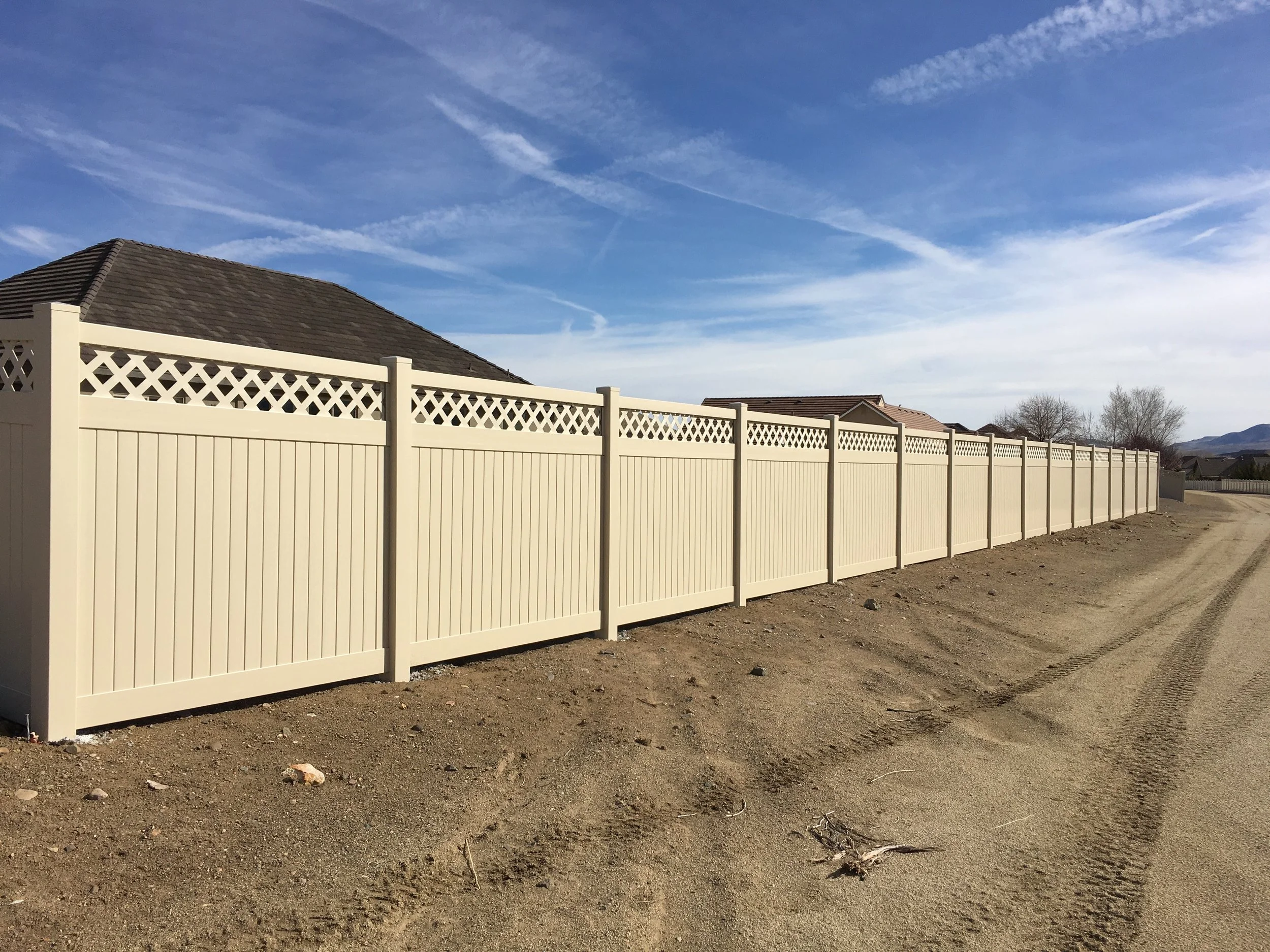 Vinyl Fencing — Nevada Fence