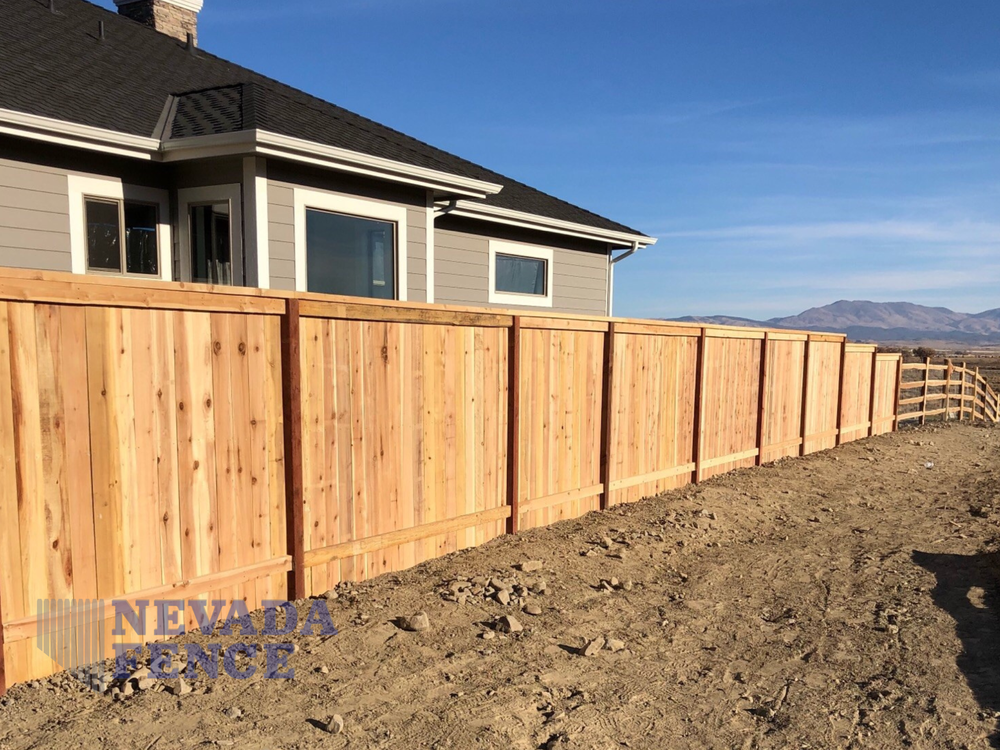 Wooden Fencing — Nevada Fence