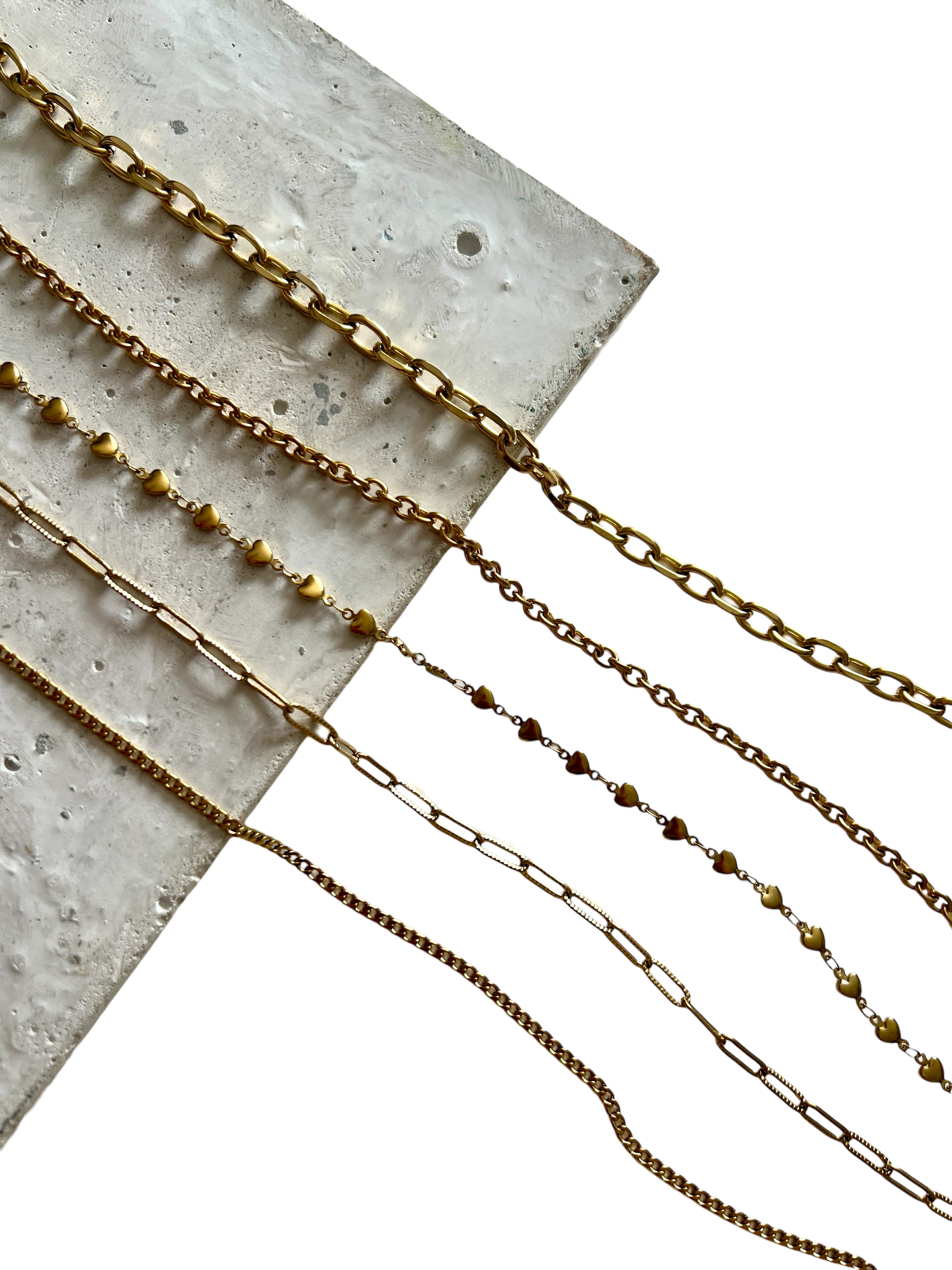 Gold Charm Chain Necklace | Tucson Charm Bar — Sigfus Designs