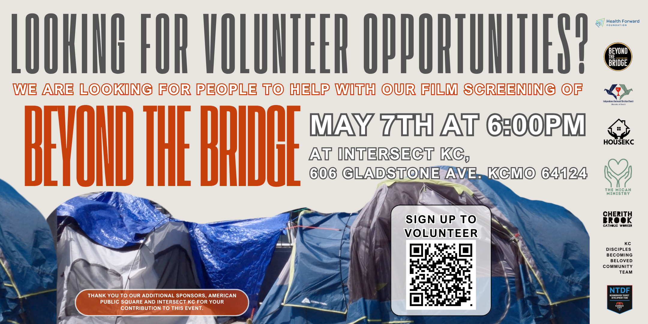 Beyond the Bridge Volunteer — Independence Boulevard Christian Church