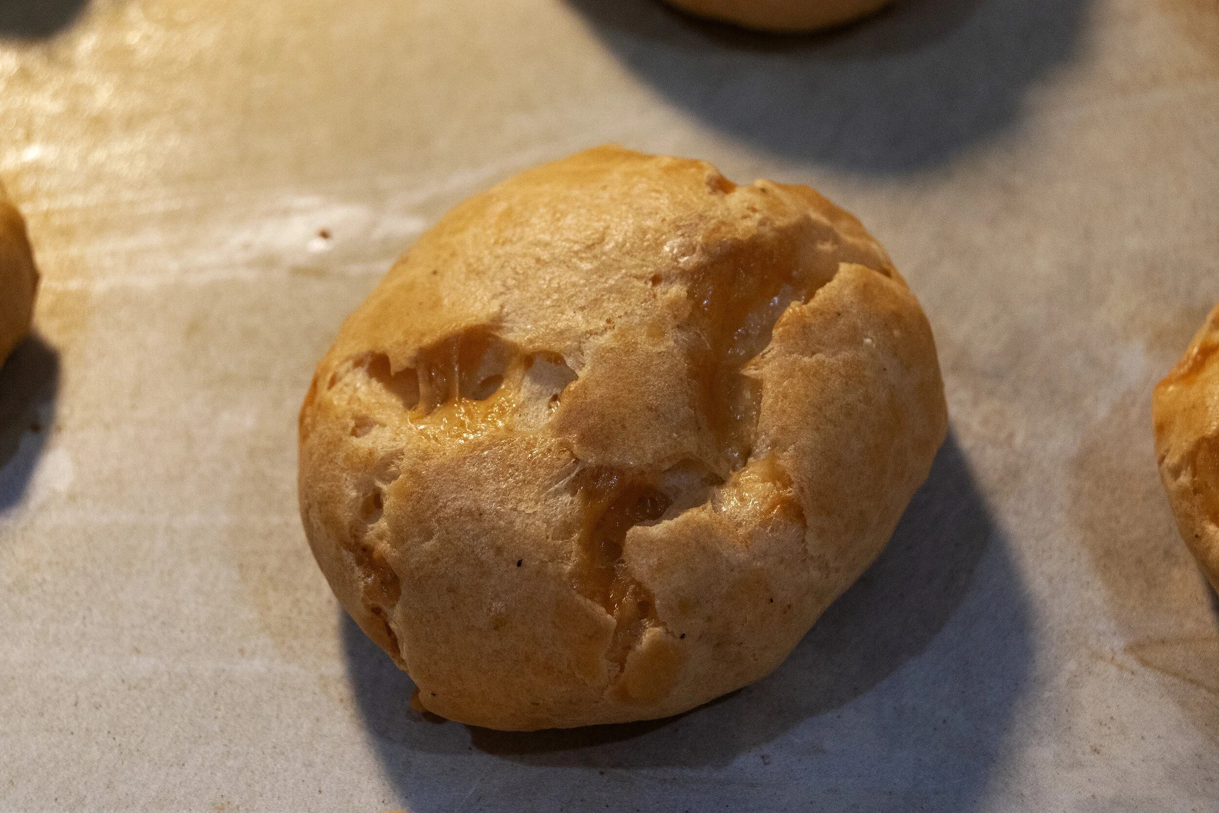 Aged Asiago and Black Pepper Gougères — Our American Cuisine