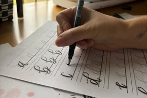 Beginner — Hand-Lettering Practice Sheets