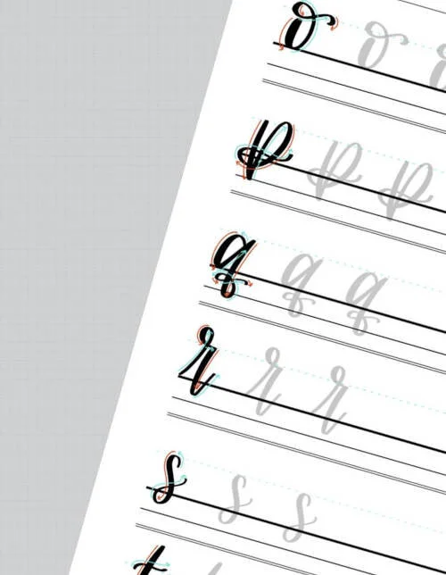Lowercase Lettering Worksheets