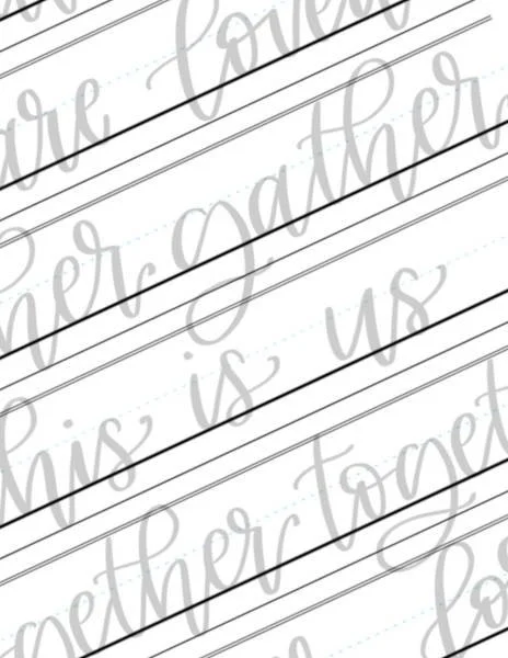 Lowercase Lettering Practice Word Worksheets
