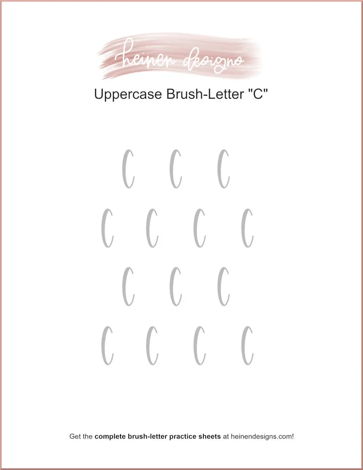 50+ Free Calligraphy Practice Sheets