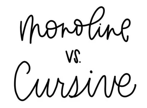 Ultimate Guide to Monoline Lettering - Plus FREE Download!