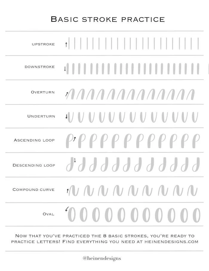 All Calligraphy Letters A to Z - Plus FREE Downloads!