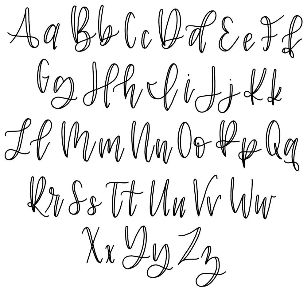 The Ultimate Guide to Faux Calligraphy + FREE Worksheet