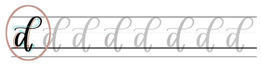 How to Use Calligraphy Practice Sheets + FREE Download
