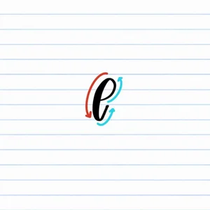 Calligraphy E: Uppercase, Lowercase, Strokes & Practice