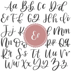 Calligraphy E: Uppercase, Lowercase, Strokes & Practice