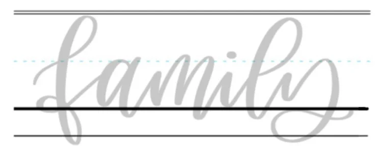 Understanding Calligraphy Guidelines & Typography