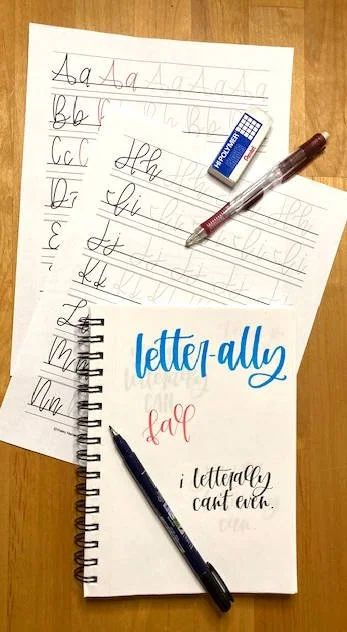 How to Start Hand-Lettering