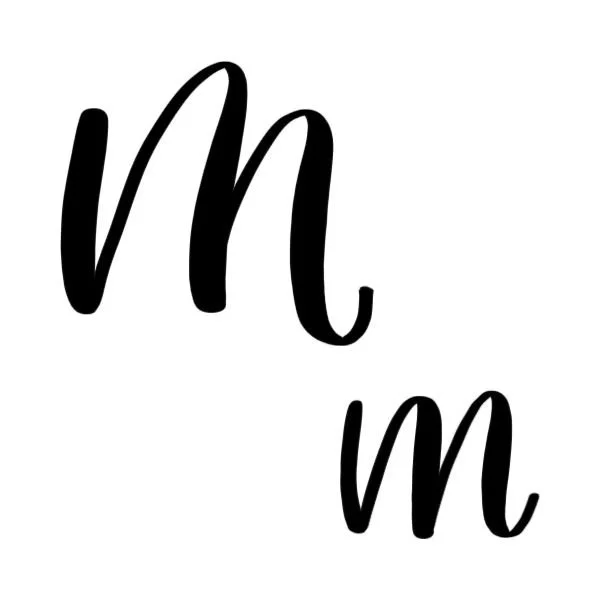 Calligraphy M: Uppercase, Lowercase, Strokes & Practice