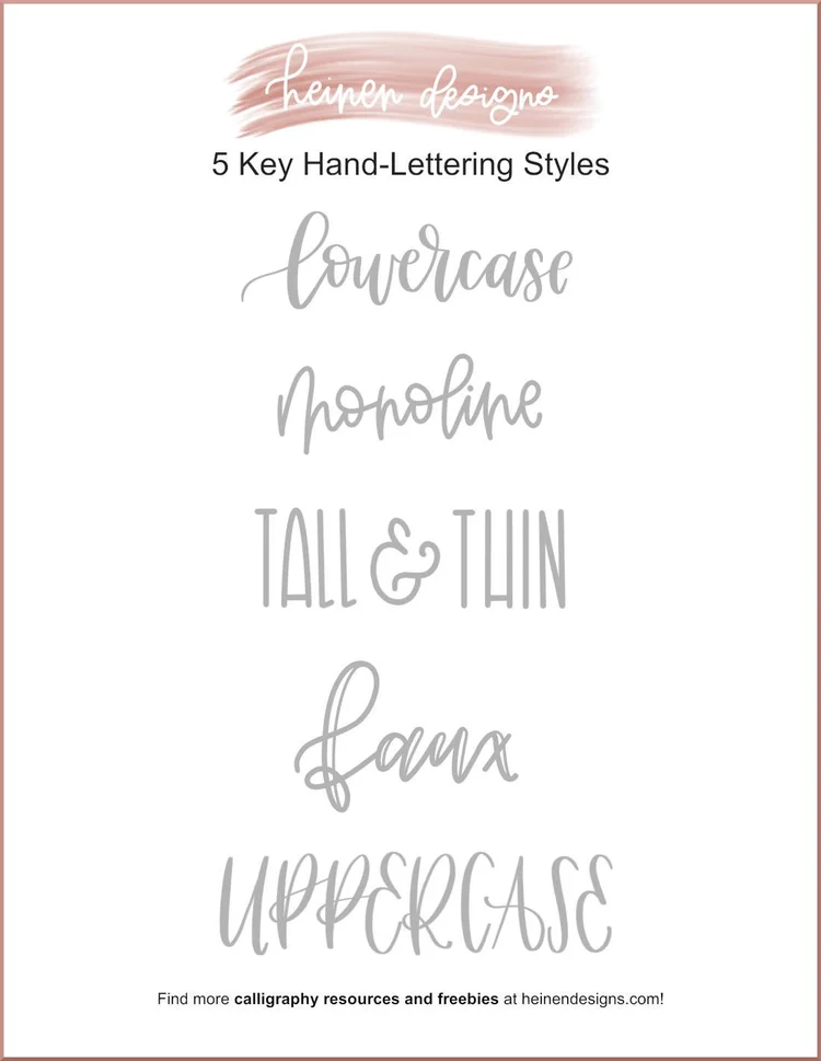 30+ Creative Hand-Lettering Prompts + FREE Download