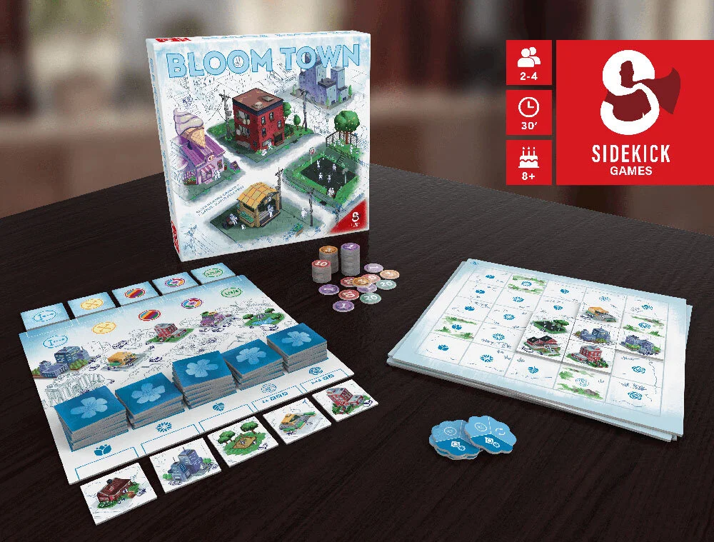 Bloom Town Board Game — Jessica Smith | Concept Artist - Illustrator ...