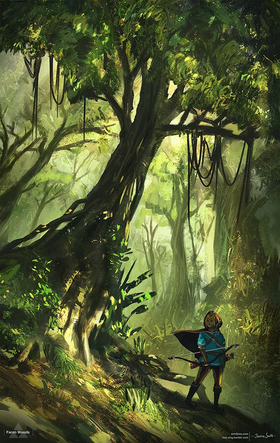 Legend of Zelda Fanart — Jessica Smith | Concept Artist - Illustrator ...