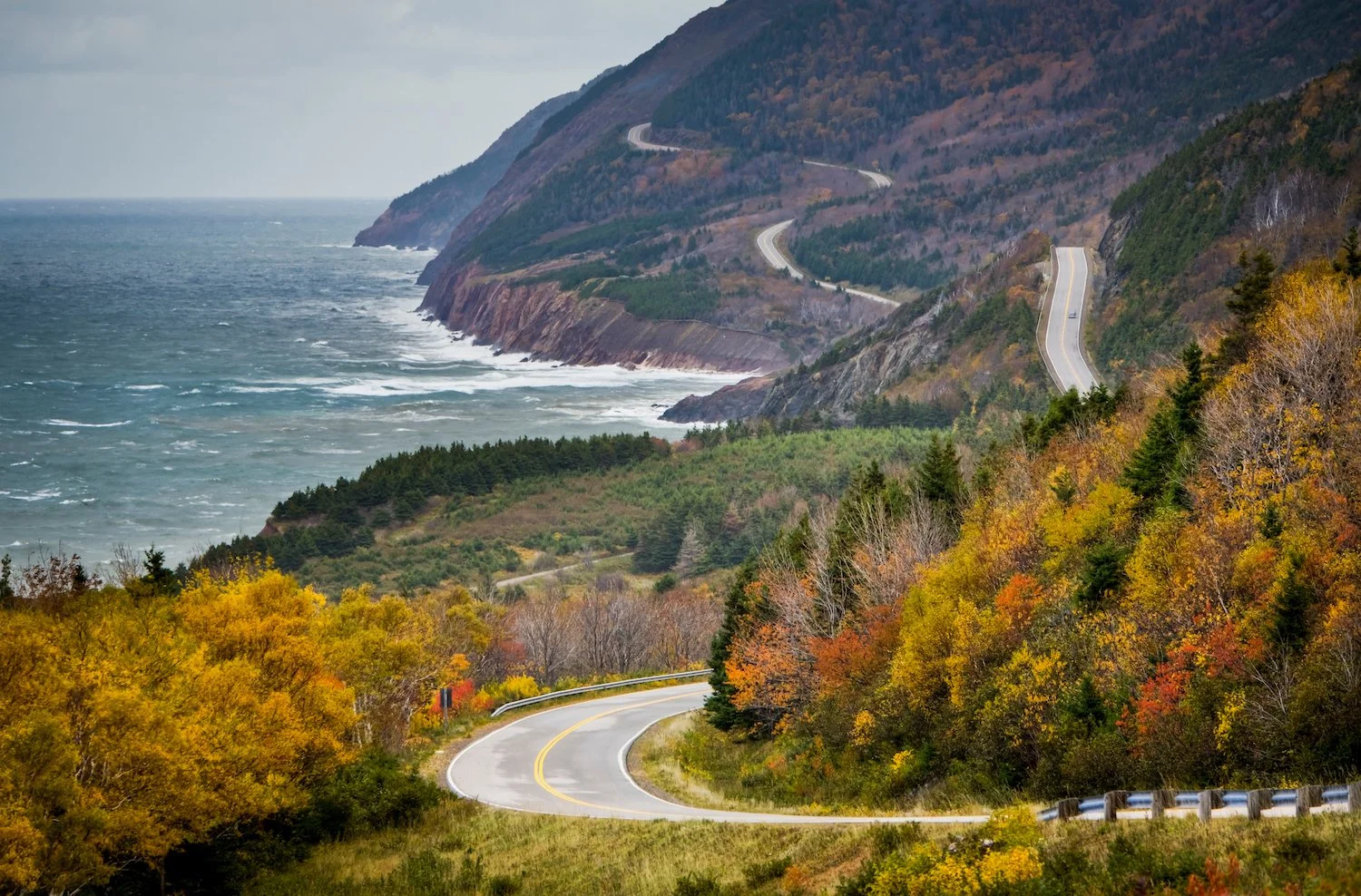 Cabot Trail Fall