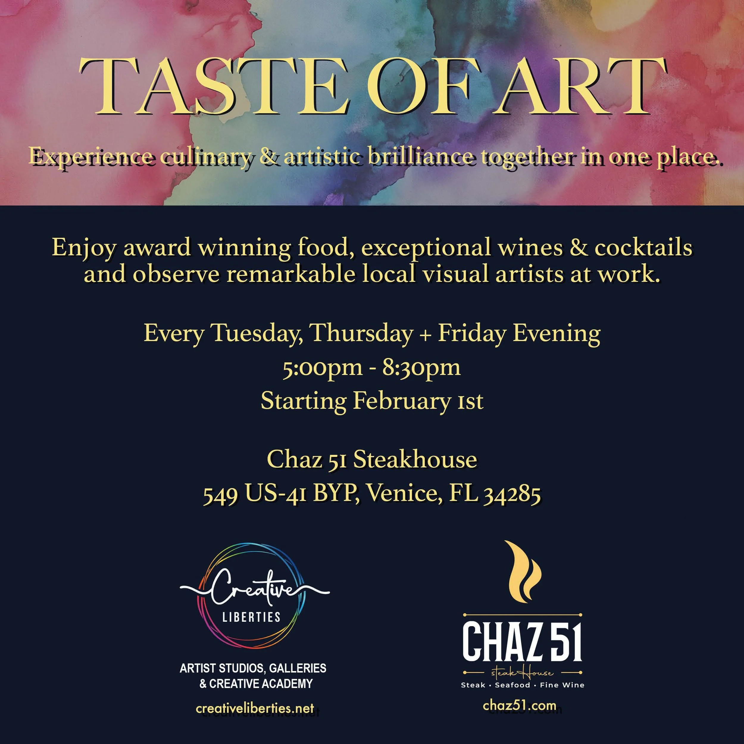 Taste of Art — CREATIVE LIBERTIES