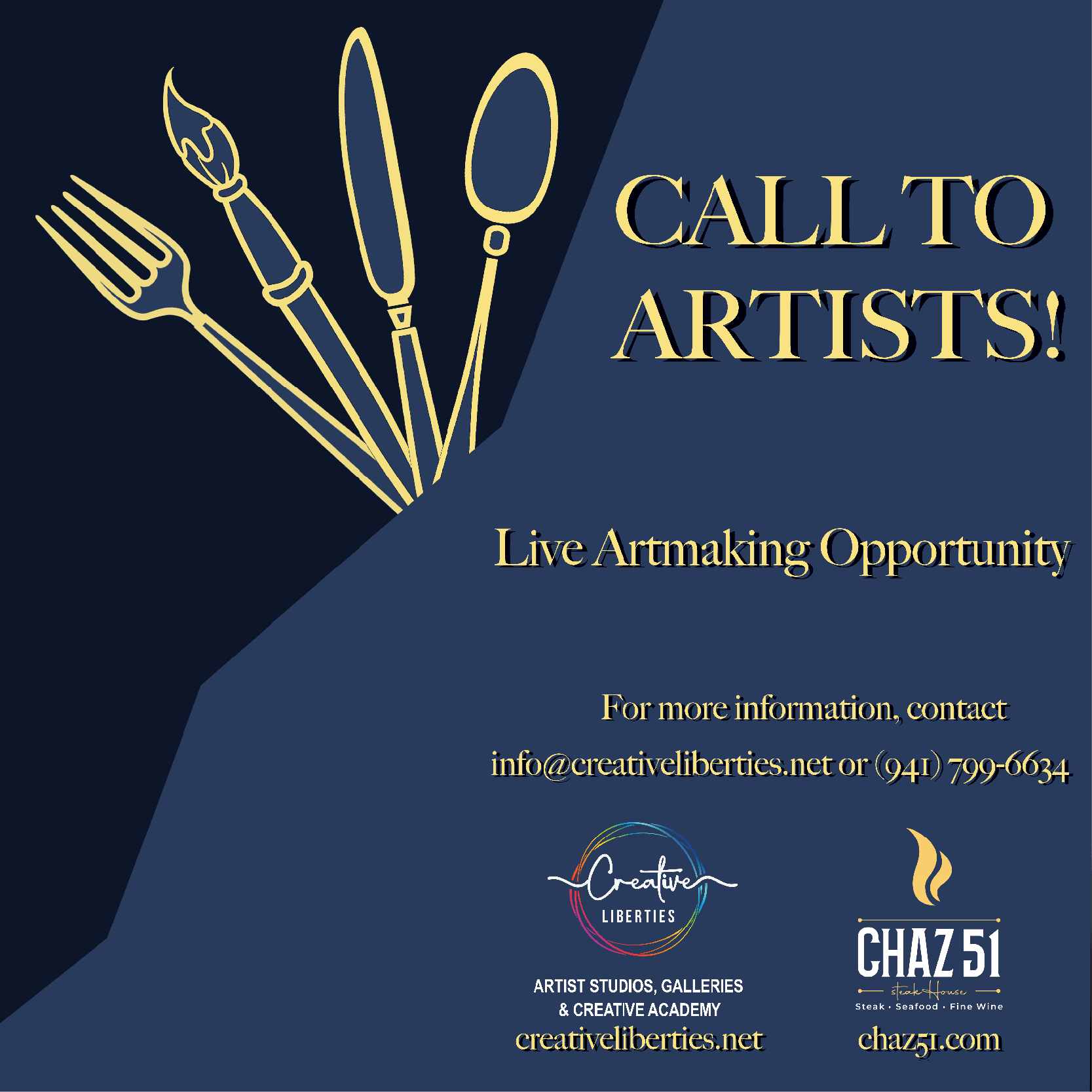 Call to Artists — CREATIVE LIBERTIES