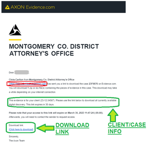 Digital Evidence — MCDAO
