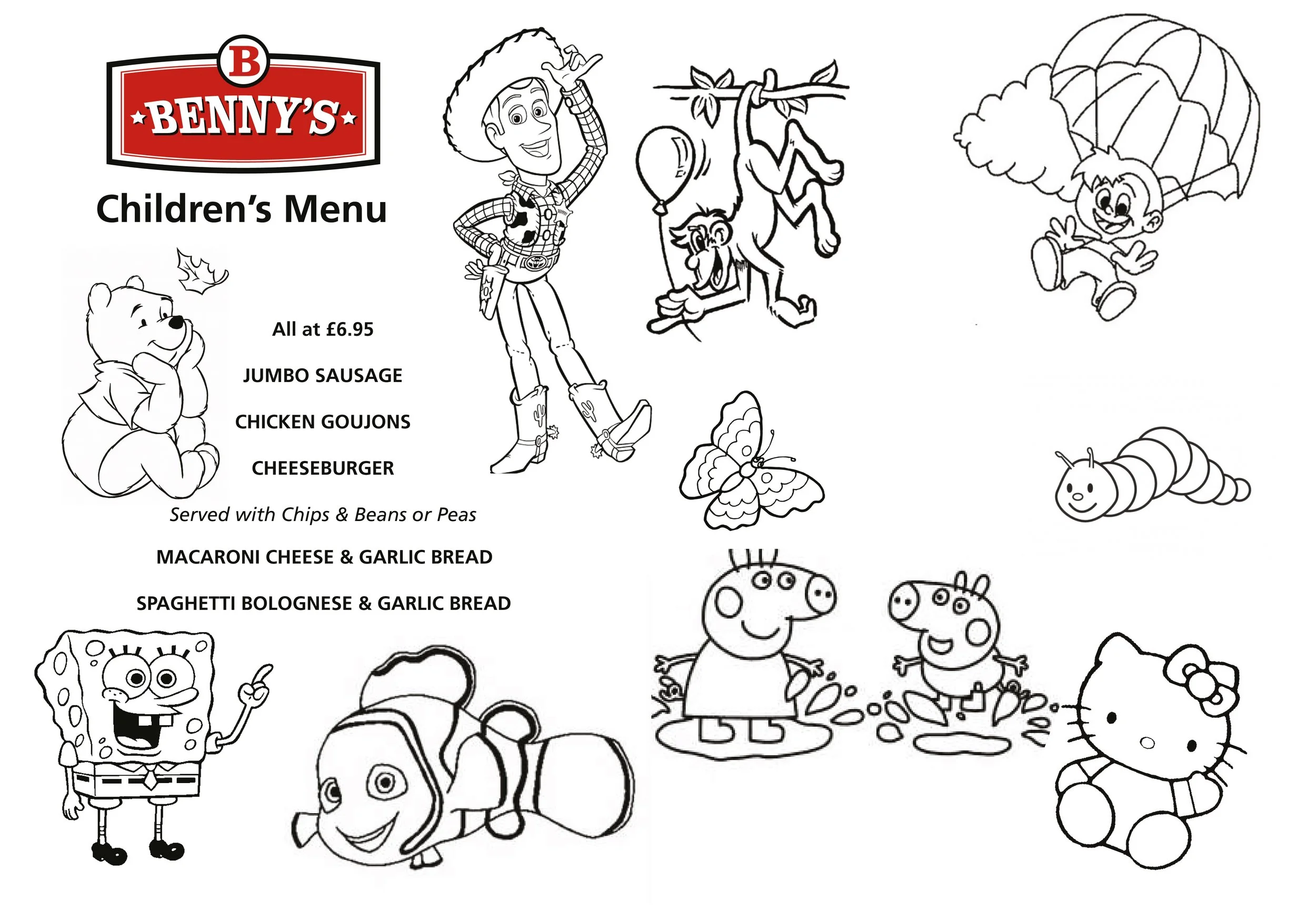 benny's diner - food-breakfast-takeaway-pizza