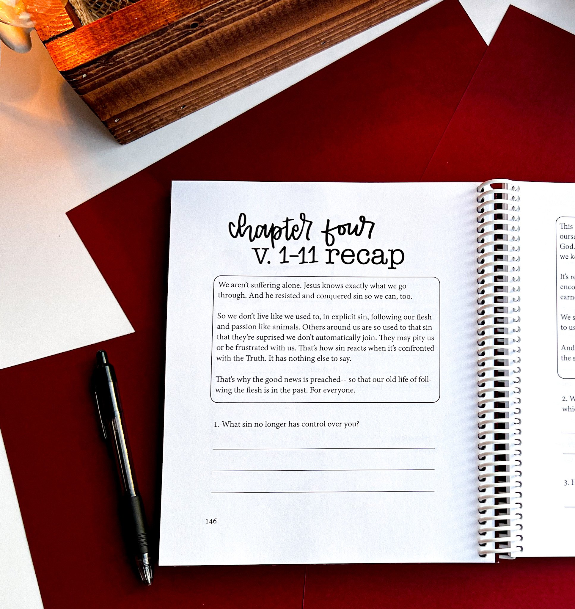 1 Peter LIGHT Bible Study Journal — Evergreen Cypress