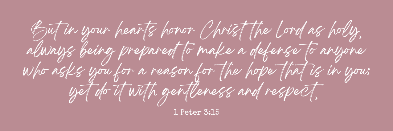 Honoring and sharing Christ — Evergreen Cypress