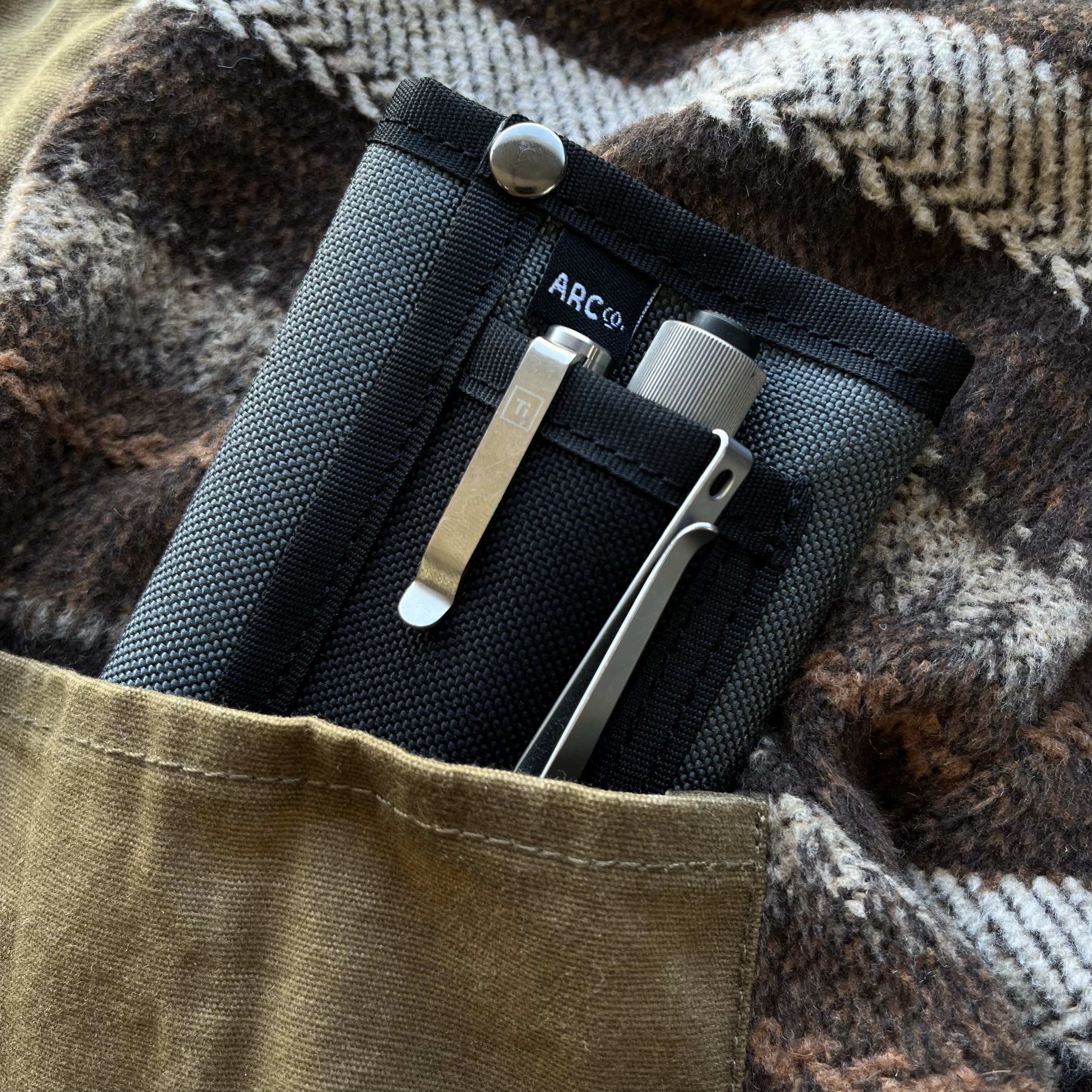 The Heist / EDC Mini Notebook Wallet — Arc Company