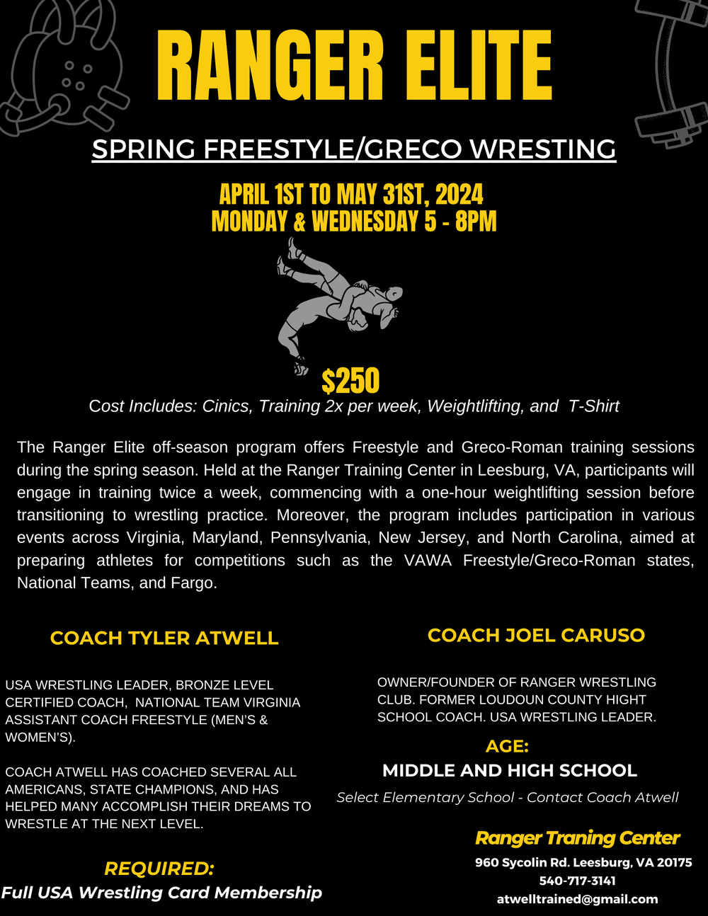 Atwell Trained Wrestling