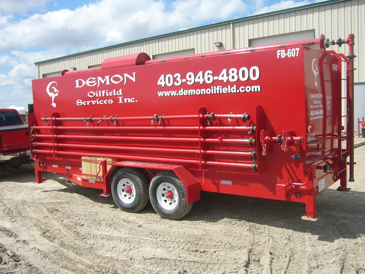 Flow Back Tanks — Demon Oilfield Services