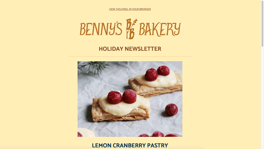 Benny's Bakery - Branding — Layton Howe