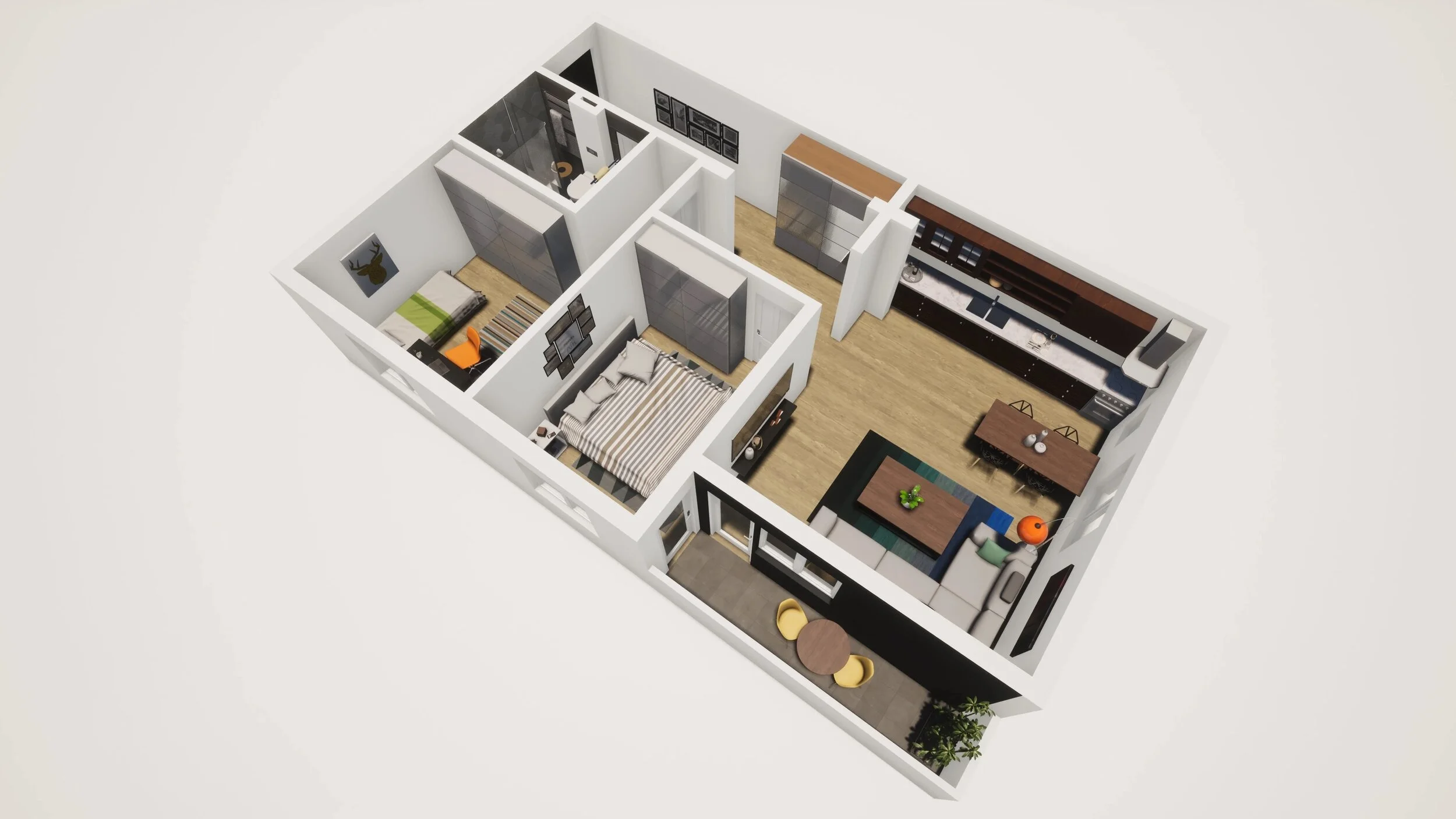 3D Floor Plans For Real Estate | Vancouver Real Estate 3D Floor Plans ...