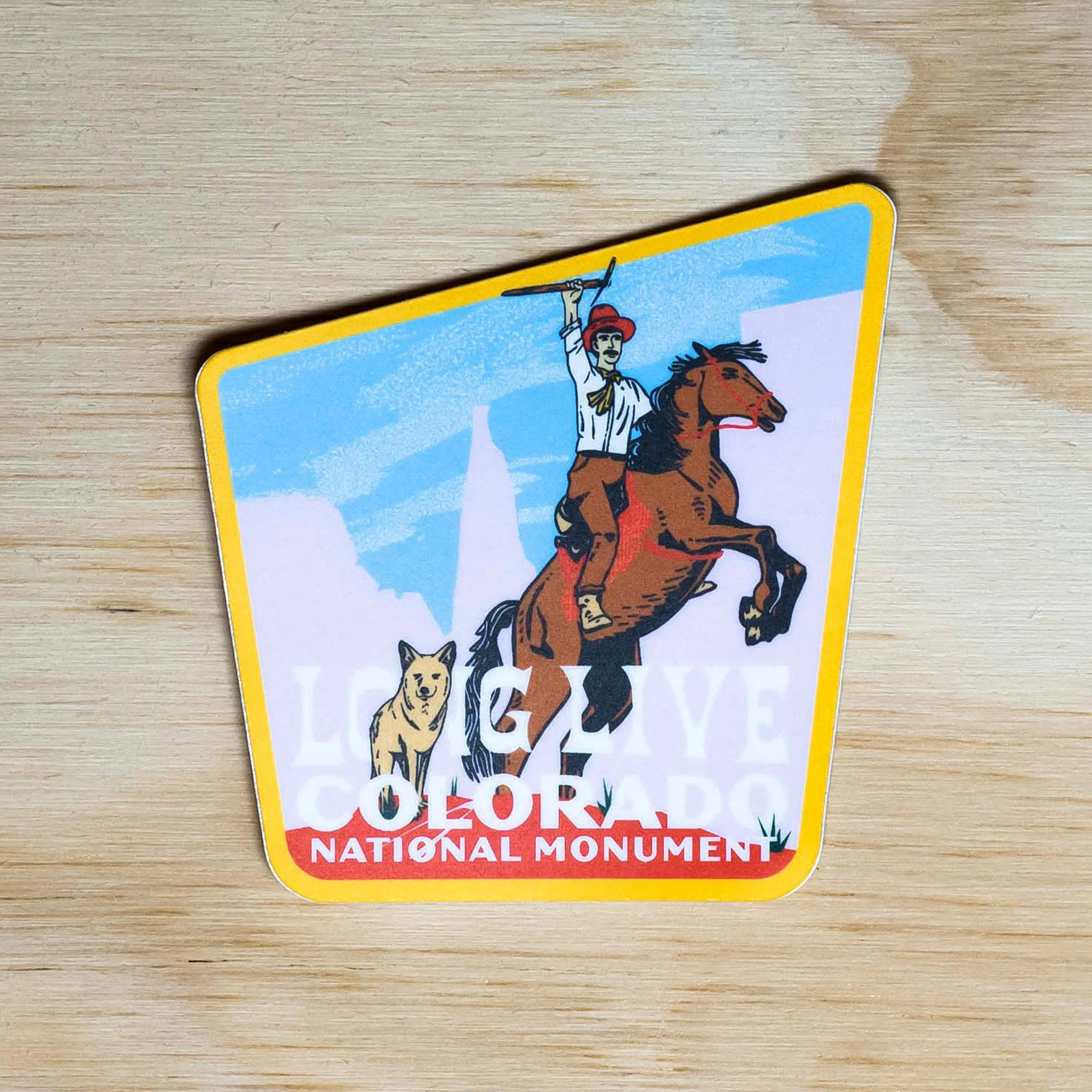 LONG LIVE COLORADO NATIONAL MONUMENT STICKER — Stray Wild