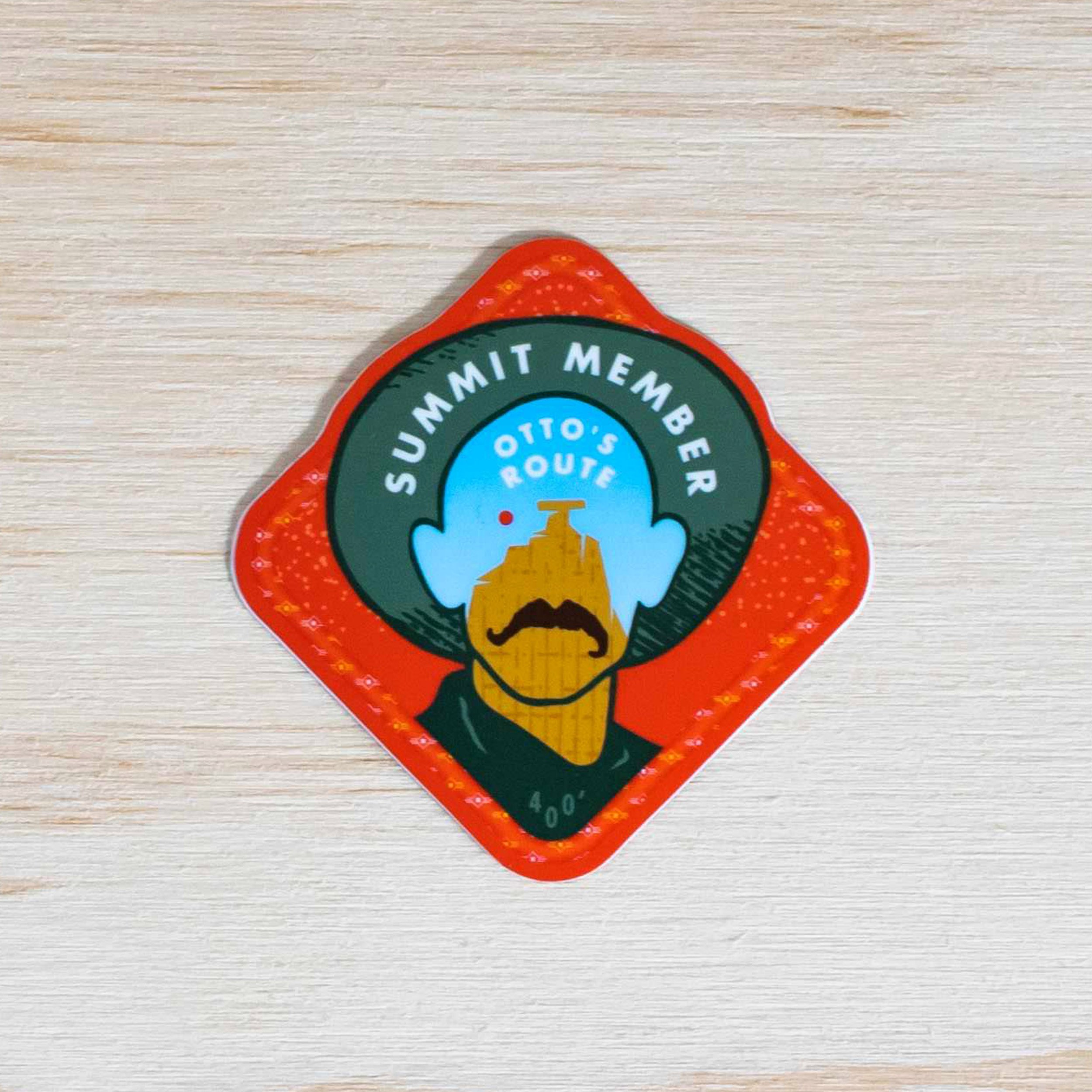 Grant Mesa Geological Marker Sticker — Stray Wild