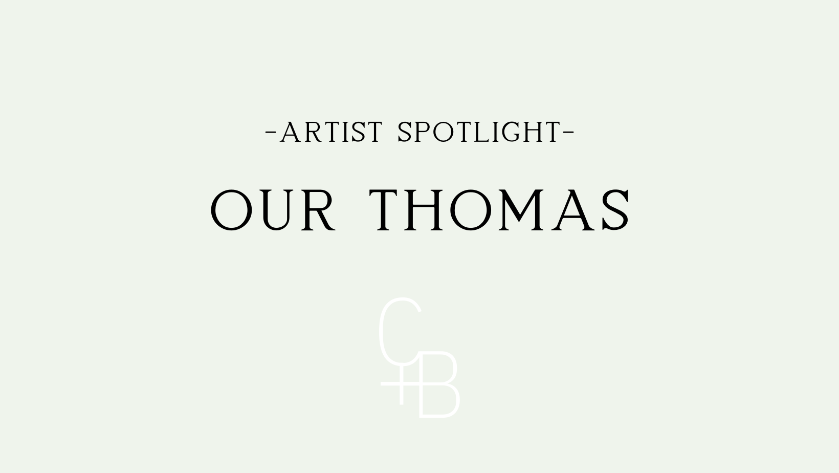 Issue 5 Artist Spotlight | our thomas — Clover + Bee Magazine