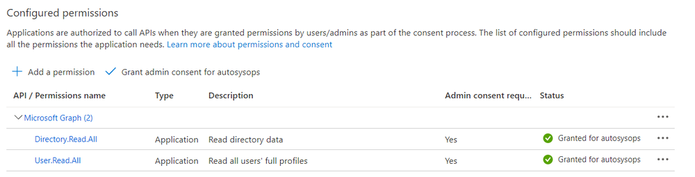Automatically create an azure authorization matrix — AutoSysOps
