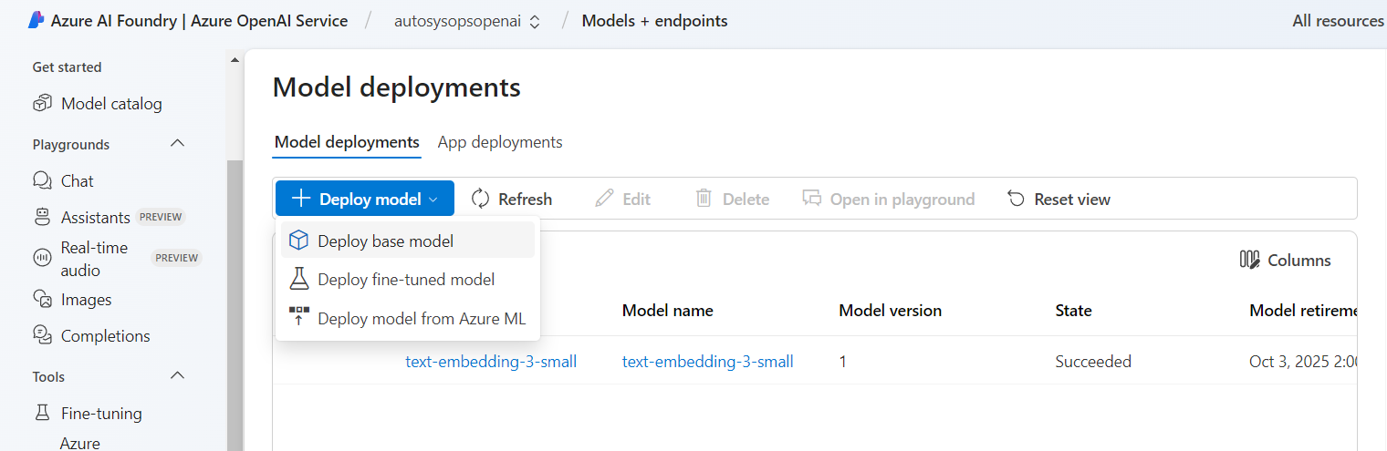 Use AI search in a power app to search an API — AutoSysOps