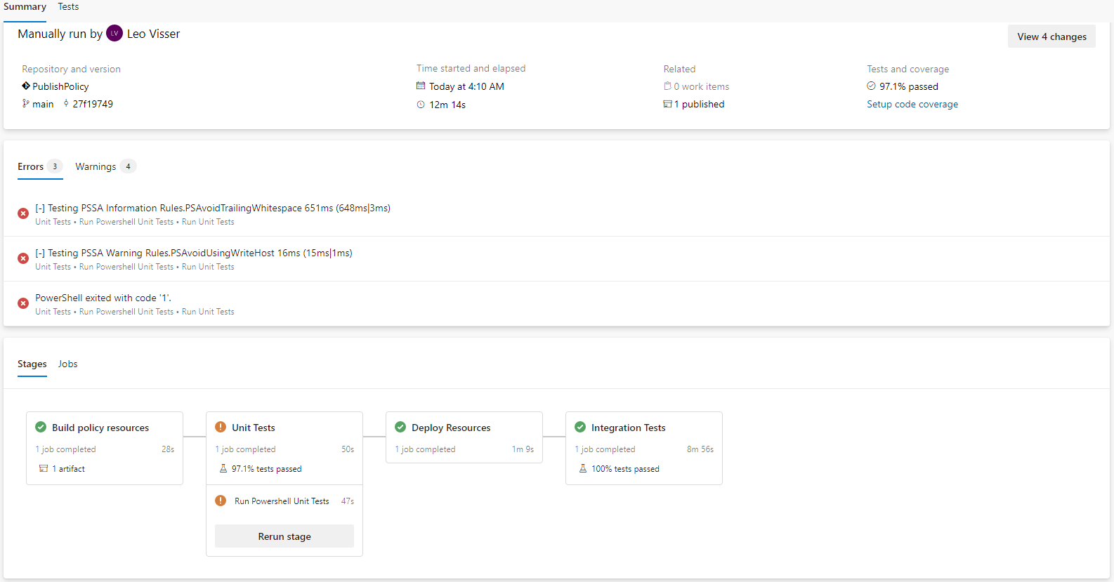 Azure DevOps CI/CD Pipeline for Azure Policies — AutoSysOps