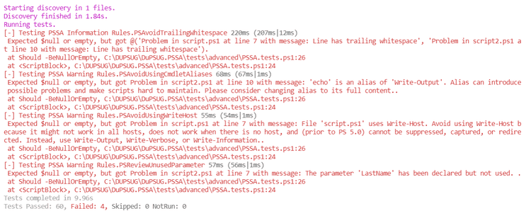 Test Powershell Code automatically with Pester and PSScriptAnalyzer in ...