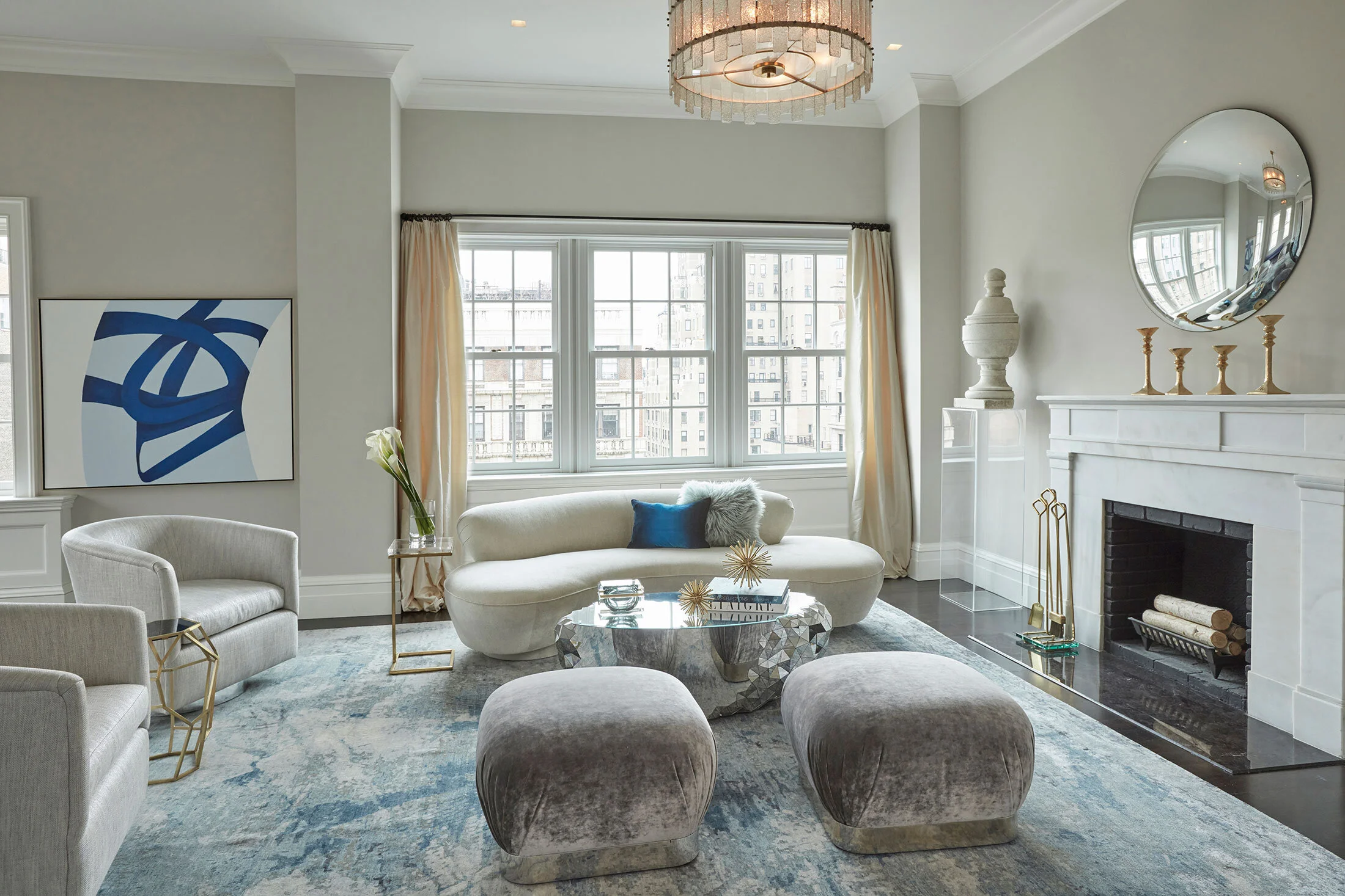 Park Avenue Penthouse Design — MELANIE ROY DESIGN